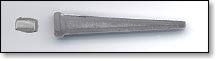 Common Cut Nail 3'' - Galvanized | Architecturals.net
