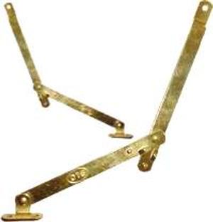 Desk/Lid Stay - Brass Plated | Architecturals.net