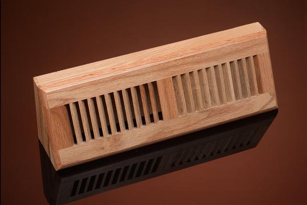 Oak Baseboard Diffuser - Natural Finish | Architecturals.net