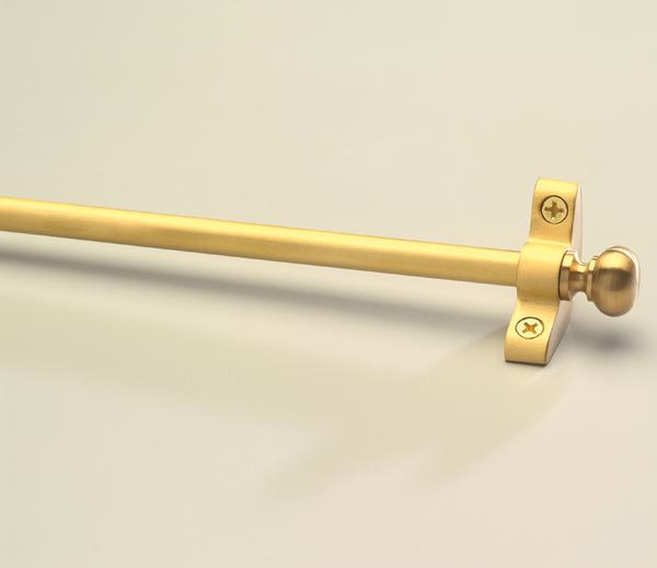 Select Round Stair Rod - Brushed | Architecturals.net